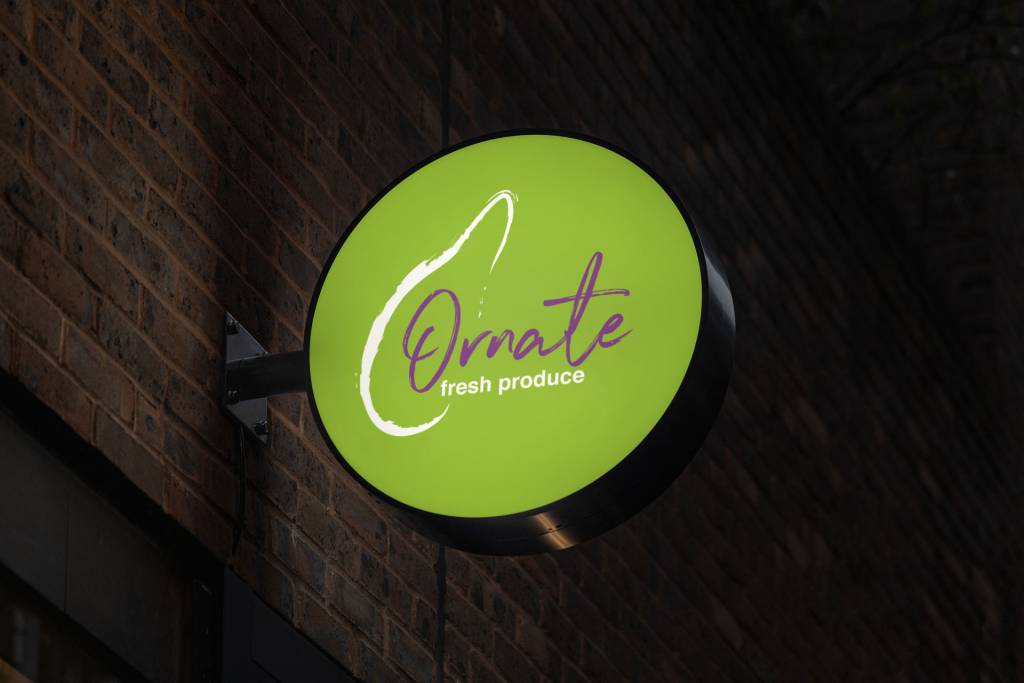 Ornate Fresh Produce Logo Design - Wit Design Kenya